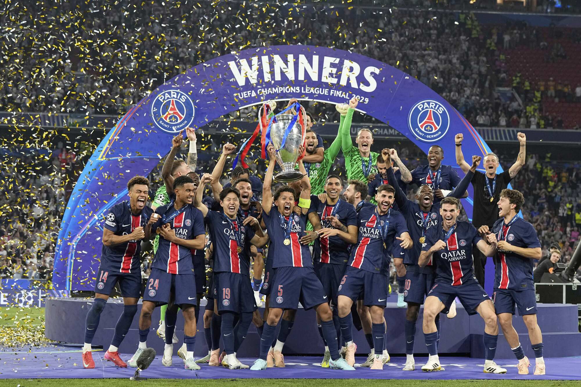 Le PSG sur le toit de l'Europe: Une victoire historique en Ligue des champions - Laune