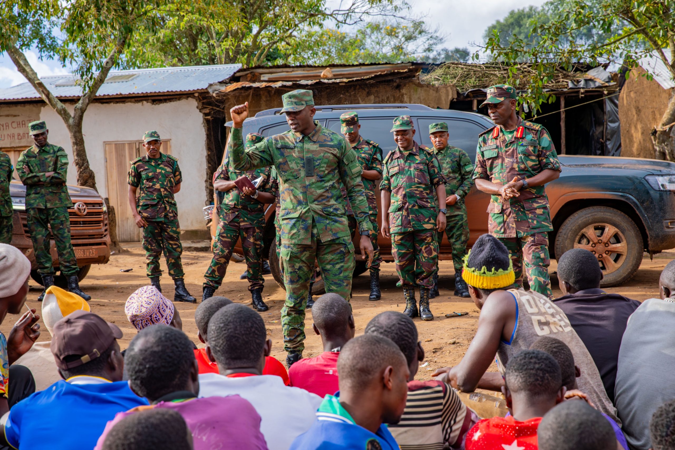 Karagwe: Réunion des commandants de proximité entre la RDF et la TPDF ...
