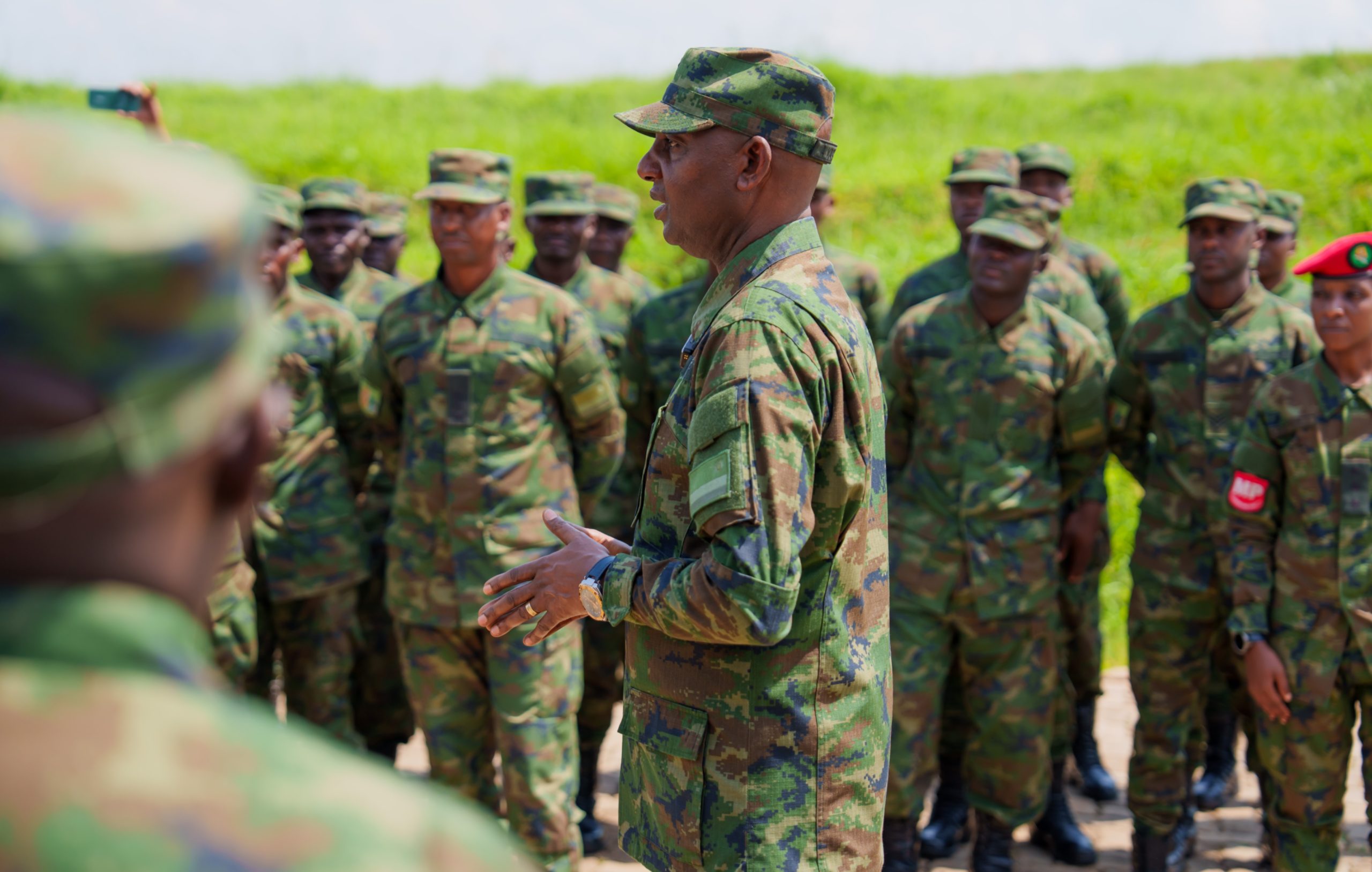 Les ingénieurs des Forces de défense du Rwanda de retour au pays après ...